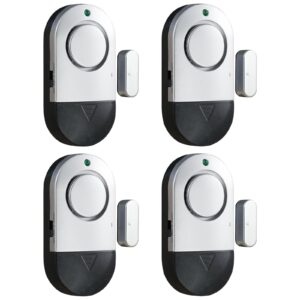 door window alarms, zabree 120 db pool alarms for inground pools, magnet pool door window security alarms