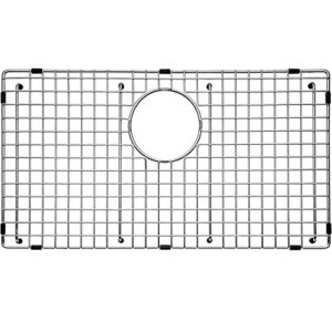 serene valley sink bottom grid 24-1/8" x 13-1/8", rear drain with corner radius 3/16", sink protector ndg2413r