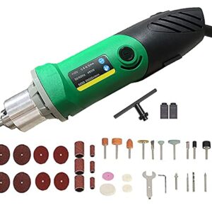 VOTOER 480W Rotary Tool Power Electric Die Multi-function Grinder Carver Set, 6 Step Variable Speed Adjustment, 30000RPM