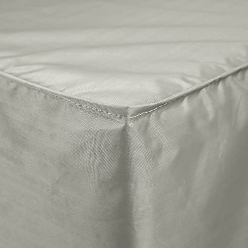 Classic Accessories Cover Bonanza 56-400-010401-RT Square, 44 x 44 x 12 Inch Fire Pit Cover, Grey, Patio Furniture Covers