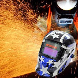 Full Face Welding Mask Auto Darkening Welding Helmet Head Protection for Tig Mig Arc Weld Grinding