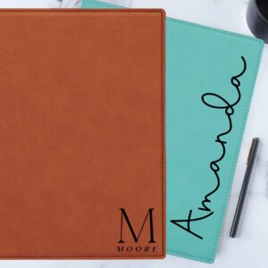 Personalized Padfolio. Professional Business Gifts. Custom Padfolio. Corporate Business Portfolio Organizer Folder. Custom Notepad Holder With Magnetic Closure. Teacher Gift. Engraved Simple Notepad