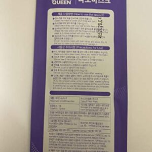 [Pack of 10] [Air Queen] 3-Layers Nano-Filter Face Safety Mask for Adult [Individually Packaged] [Made in Korea]