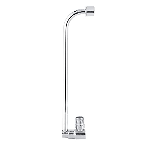 Brushed Nickel Kitchen Faucet Cold Water, G1/2" Silver Wall Mounted, Single Handle Single Hole Faucet High Arc Cold Water Sink Faucet for Kitchen,Outdoor, Garden and Bar