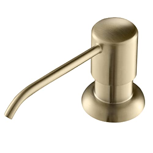 KRAUS Boden Kitchen Soap and Lotion Dispenser in Spot Free Antique Champagne Bronze, KSD-53SFACB