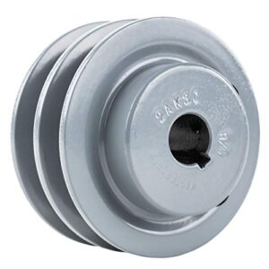 2ak30-5/8 fixed bore v-belt pulley, type 5/8" finished shaft, 3.05" outside diameter, 2 belt groove