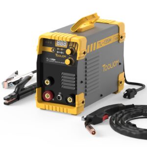 tooliom 135a flux core welder mig welder 110v flux mig/lift tig/stick 3-in-1 welding machine igbt dc inverter