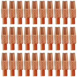 mig welding contact tips 186406 .035" for miller welder gun spoolmate 100, 200, 3035, 185 and hobart spoolgun dp-3035, spoolrunner 100,handler 125, 125 ez, 130, 140, 190, 210mvp etc