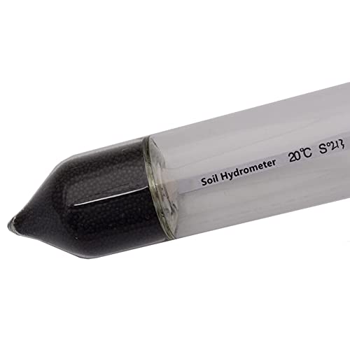 GLTL TM-85 Soil Hydrometer, Grams of Soil Colloids Test, ASTM 152H, 0-60 Grams Range,1.0 Degree Division