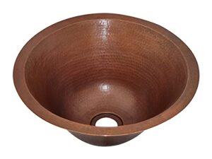 copper round bar sink