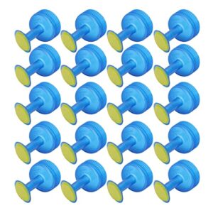 hemoton 20pcs water bottle cap sprinklers nozzle plastic bottle watering spout portable household watering sprinkler heads for seedlings bonsai vegetables random color