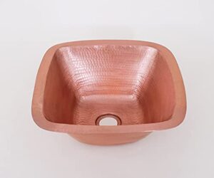 copper square bar sink