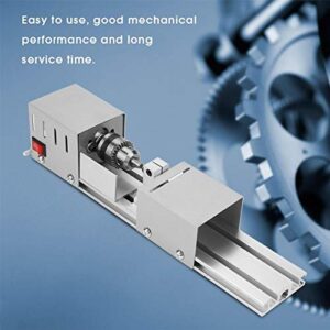 Woodworking Polishing Machine, Rotary CNC Beads Polishing Machine Grinding Lathe DC 24V Jewelry DIY Enthusiasts for DIY Tool Lathe for Table Woodworking Wood