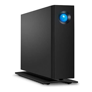 lacie d2 professional 16tb, external hard drive, black (stha16000800)