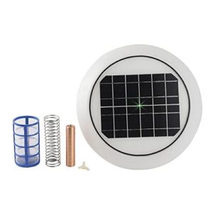 Solar ionizer, Solar Chlorine, Free Sun Shock, Reducer Chlorine, 13 inches, High-Power Solar Panel