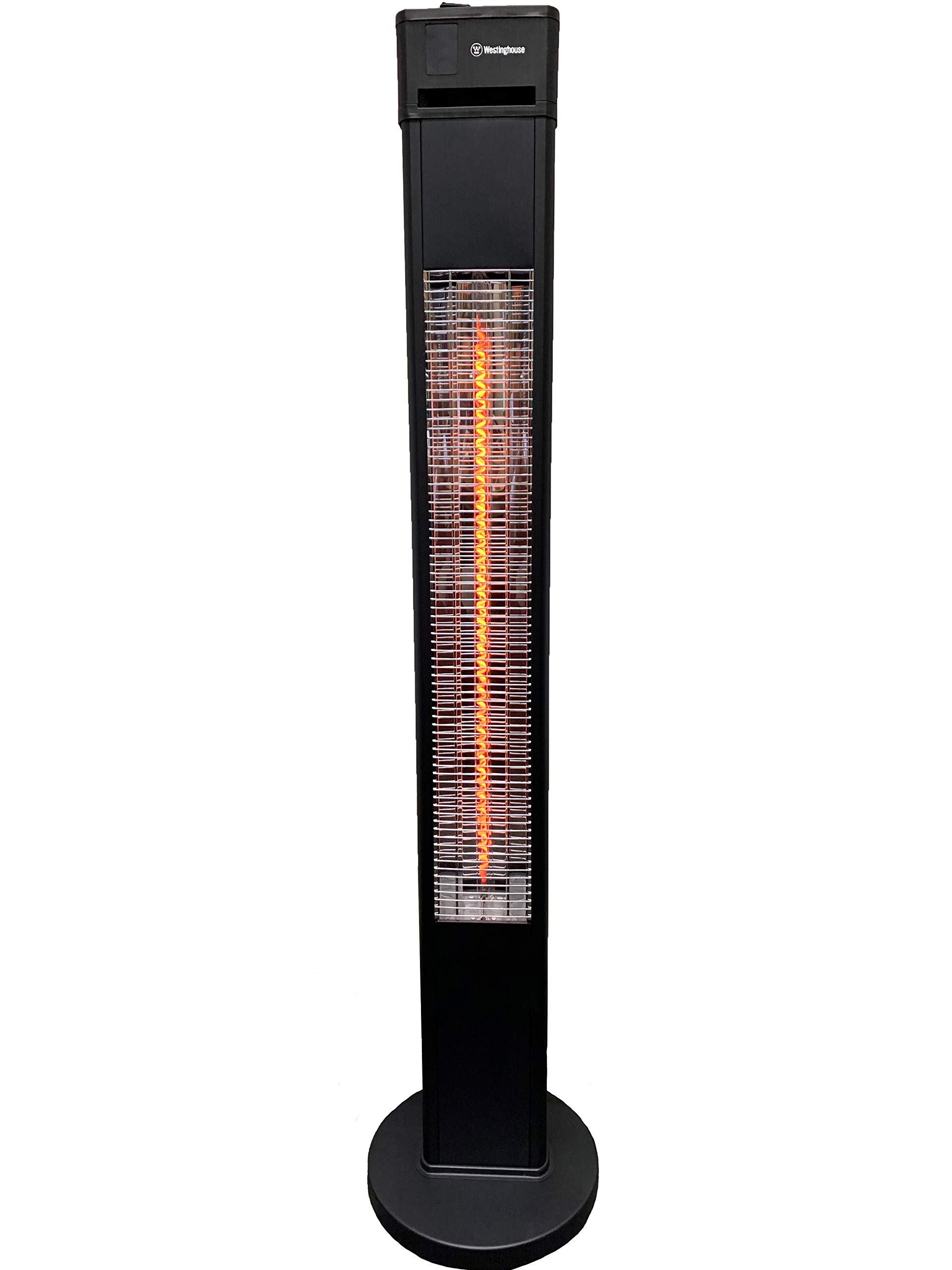 Westinghouse WES31-15110BLK Infrared Electric Outdoor Heater Freestanding, Black