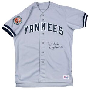 Derek Jeter Game Used Photo Matched Signed 1994 Rookie New York Yankees Jersey - MLB Autographed Game Used Bats