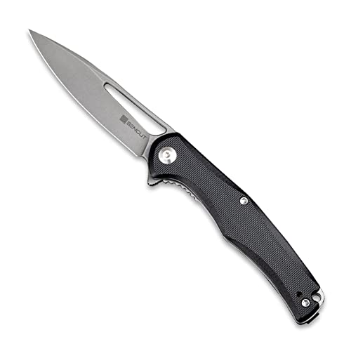 SENCUT CITIUS Pocket Knife, Folding Knife for EDC (Black)