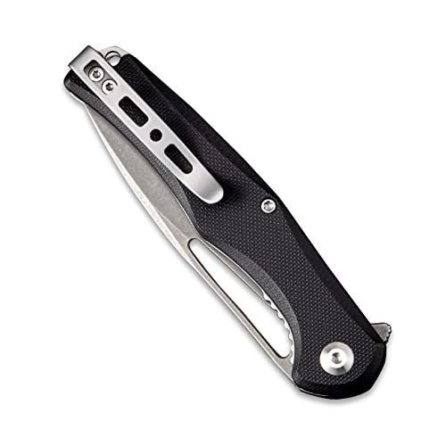 SENCUT CITIUS Pocket Knife, Folding Knife for EDC (Black)