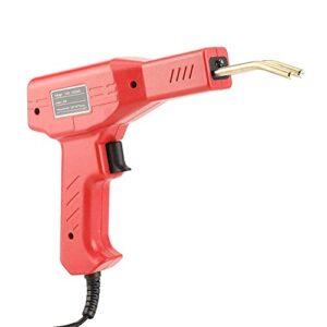 welder gun, professional welding gun automotive bumper fairing welding tool easy operation (red)