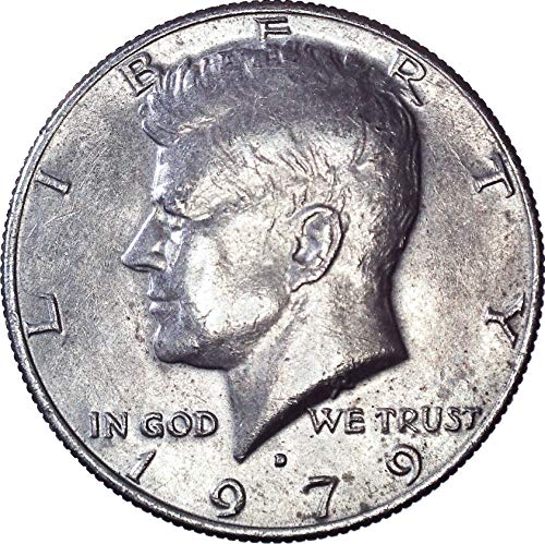 1979 D Kennedy Half Dollar 50C About Uncirculated