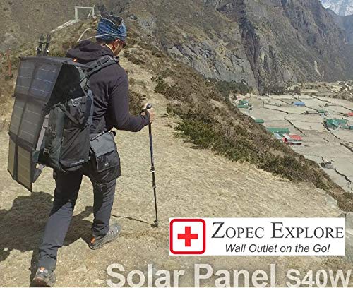 Zopec Explore 40Lite Solar Charger (for Zopec Explore CPAP Batteries)