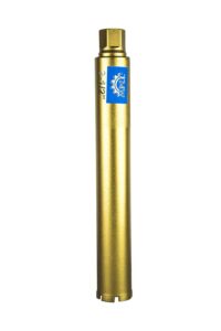 jeremywell 2-1/2" (63mm) diamond wet drill core bit for concrete, granite, brick block, 30/40 diamond grits, 1-1/4"-7 threaded, height 17"