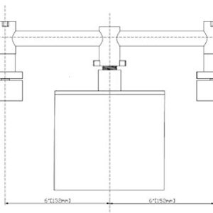 SUMERAIN Wall Mount Waterfall Tub Faucet 3 Hole Brushed Nickel Bathtub Faucet, Extra High Flow Rate