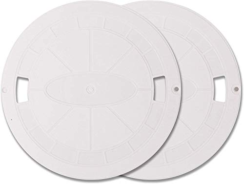 AR-PRO (2 Pack) Exact Replacement Hayward SPX1070C Skimmer Cover - Heavy-Duty Pool Skimmer Lid Direct Replacement for Hayward SP1070, SP1071, and SP10712S Automatic Skimmer Models