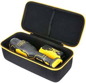 khanka hard travel case compatible with dewalt dcs354b / dcs356b atomic 20v max brushless cordless oscillating multi-tool, case only