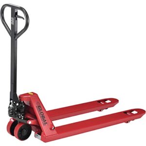 global industrial standard duty pallet jack truck 5500 lb. capacity, 21 x 48 forks