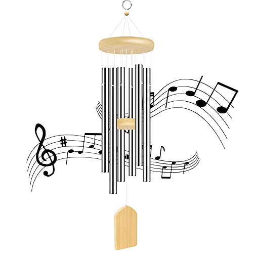 Wind Chimes Outdoor/Memorial Wind Chimes, for Garden, Patio, Yard, Home. Quality Gift. (24.4 inch)