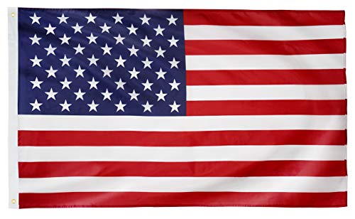 DANF American Flag 3x5 Feet USA Banner 100D Thicker Polyester US United State Flags with Brass Grommets 3 X 5 Ft