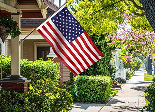 DANF American Flag 3x5 Feet USA Banner 100D Thicker Polyester US United State Flags with Brass Grommets 3 X 5 Ft