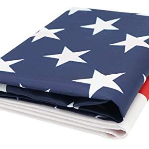 DANF American Flag 3x5 Feet USA Banner 100D Thicker Polyester US United State Flags with Brass Grommets 3 X 5 Ft