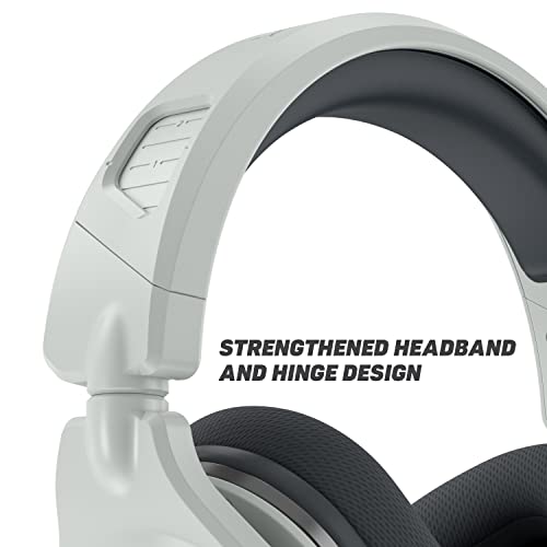 Turtle Beach Stealth 600 Gen 2 Wireless Gaming Headset for PS5, PS4, PS4 Pro, PlayStation, & Nintendo Switch with 50mm Speakers, 15-Hour Battery life, Flip-to-Mute Mic, and Spatial Audio - White