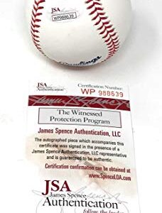 Joe Morgan Cincinnati Reds Signed Autograph Official HALL OF FAME MLB Baseball JSA Witnessed Certified