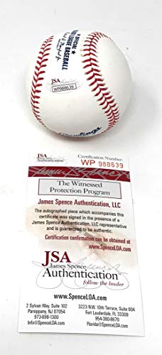 Joe Morgan Cincinnati Reds Signed Autograph Official HALL OF FAME MLB Baseball JSA Witnessed Certified