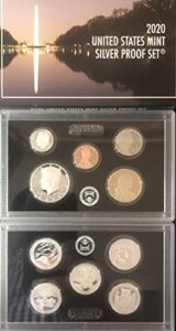 2020 s us silver proof set (bonus w jefferson nickel) proof