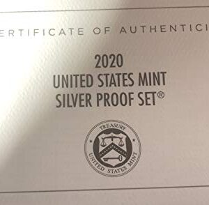 2020 S US Silver Proof Set (BONUS W Jefferson Nickel) Proof