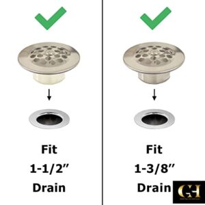 Trip Lever Bath Drain Trim Kit - Overflow Drain Cover for Bathroom Tub | BN