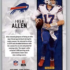 2020 Score Breakthrough #8 Josh Allen Buffalo Bills NFL Football Trading Card