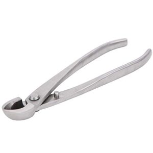 Knob Cutter Bonsai Cutter Oblique Pliers Composite Steel Cutter Concave Cutter Round Splitter Bonsai Scissors(205mm)