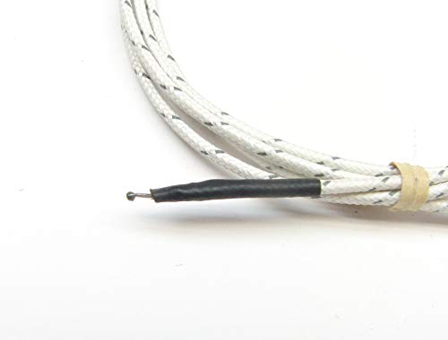 J-Type Thermocouple with Fiberglass Insulation Probe PJ-400 9ft