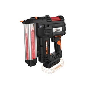 worx wx840l.9 20v power share cordless 18 gauge nail & staple gun (tool only)