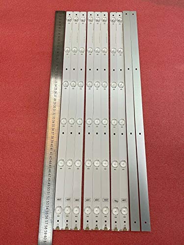 Strip for 10pcs LED Strip for Hisense UB55EC591 LC-55N6000U 55h7b 55h7b2 55h7c SVH550AF2