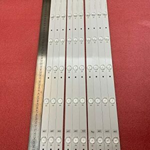 Strip for 10pcs LED Strip for Hisense UB55EC591 LC-55N6000U 55h7b 55h7b2 55h7c SVH550AF2