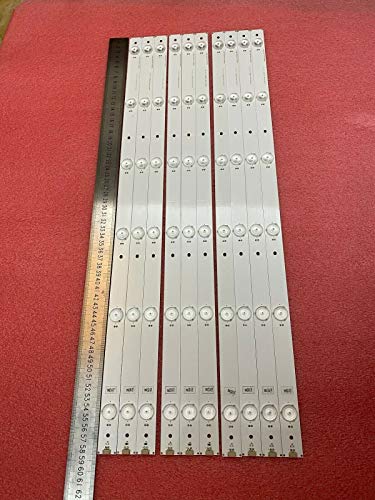 Strip for 10pcs LED Strip for Hisense UB55EC591 LC-55N6000U 55h7b 55h7b2 55h7c SVH550AF2