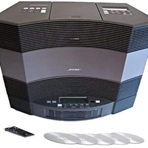 Bose Acoustic Wave Music System and 5-CD Multi Disc Changer II - Graphite Grey (Black) (Renewed)