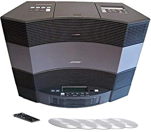 Bose Acoustic Wave Music System and 5-CD Multi Disc Changer II - Graphite Grey (Black) (Renewed)